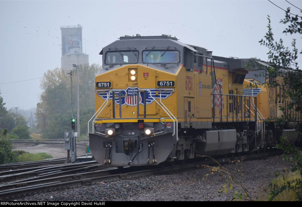 UP Engine 6751, Des Moines IA